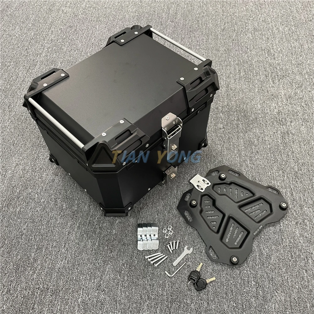 Universal Motorcycle Alloy Box High Quality Rear Luggage Box Waterproof ...