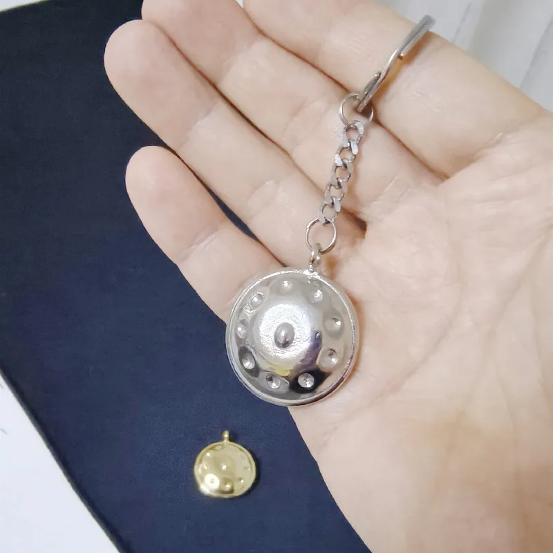 Keychain-Handpan-Mini-3D-Instrument-Pendant-Hip-Hop-Female-Male ...