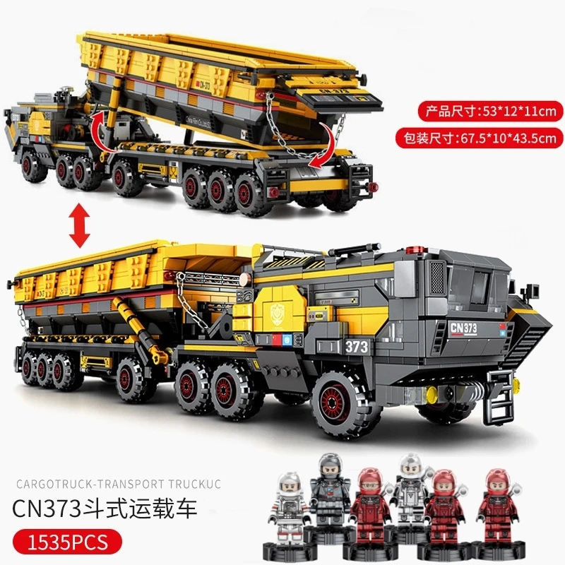 Military Tank Transport Truck