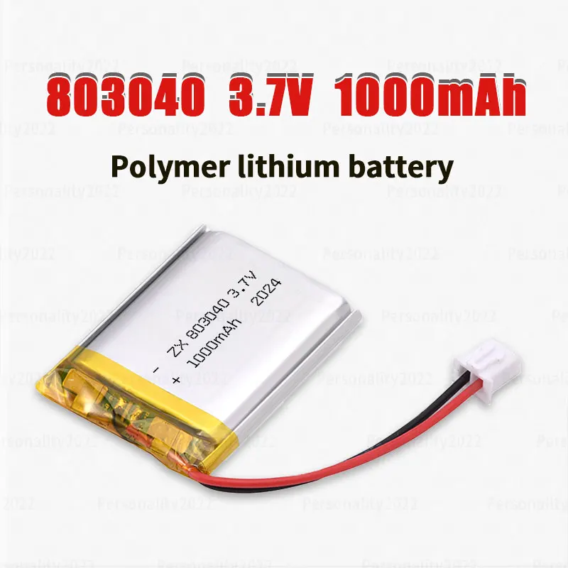 803040-Battery-Li-Po-1000mAh-3-7V-Polymer-Li-ion-Batteries-for-Ps4-Game ...