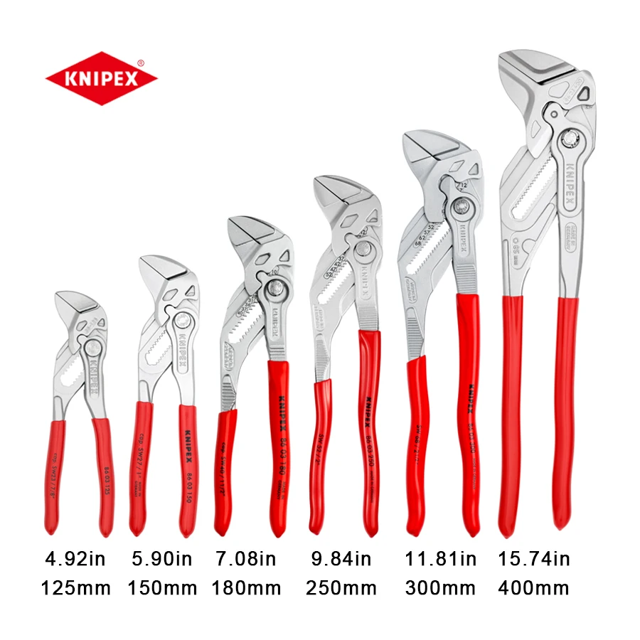 Knipex-2-in-1-Zange-Schraubens-chl-ssel-Multi-Gr-e-verstellbare-Wasser ...