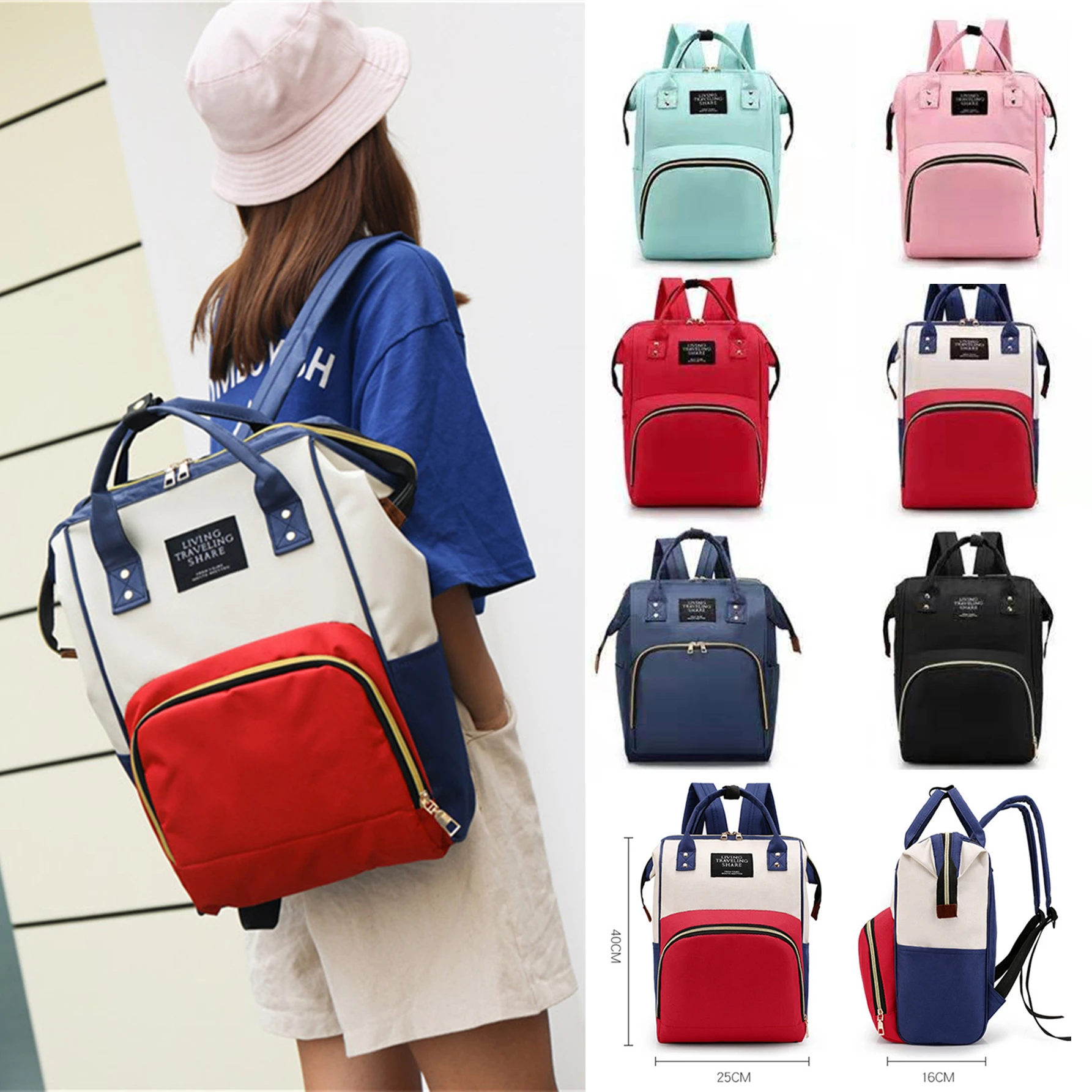 Mommy Bag: Simple, Stylish, Lightweight, Double Shoulder Mommy Bag ...