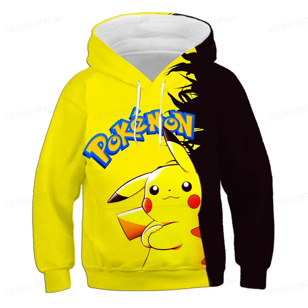 Children-s-Pikachu-Cool-Hoodie-Clothing-3D-Print-Cartoon-Clothing-Boys ...