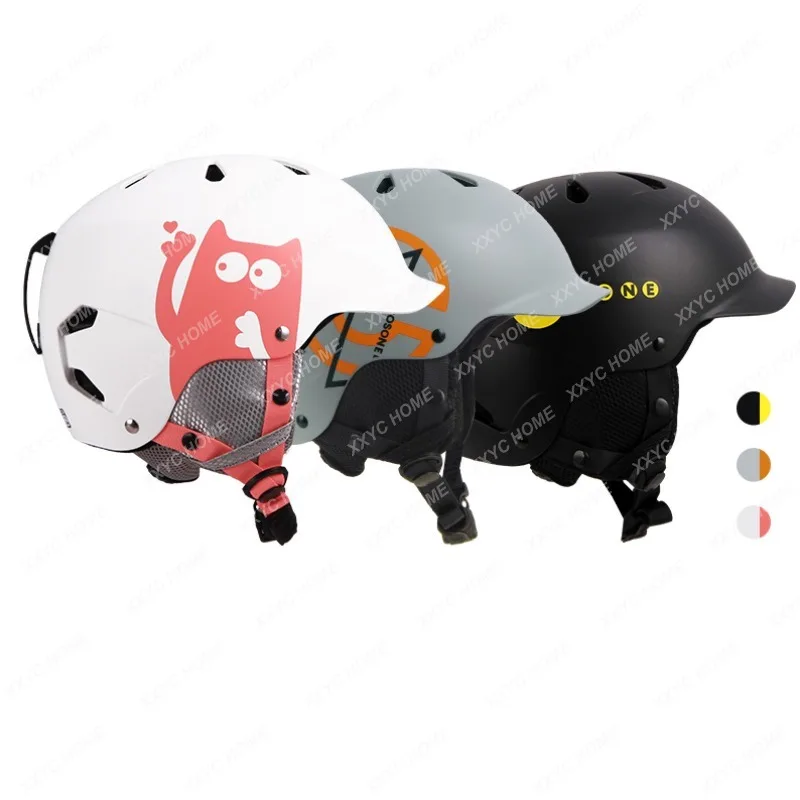 New-Ski-Helmet-Men-s-and-Women-s-Veneer-Double-Board-Warm-Anti ...