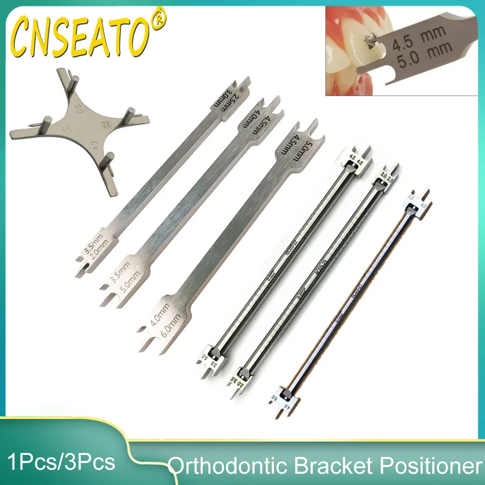 Dental-Orthodontic-Bracket-Positioner-Height-Star-Gauge-Wick-Brace ...