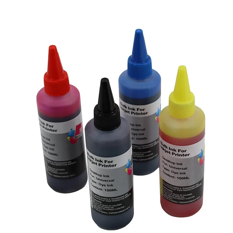 100ml-Universal-Refill-Dye-Ink-Kit-Compatible-for-HP-1050-1000-All ...