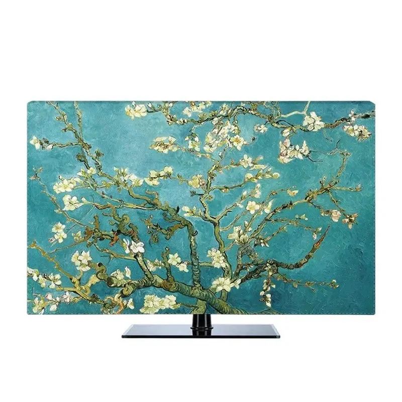 New TV Cover Protection Dust Cover Household Hanging LCD TV Dust Cloth ...