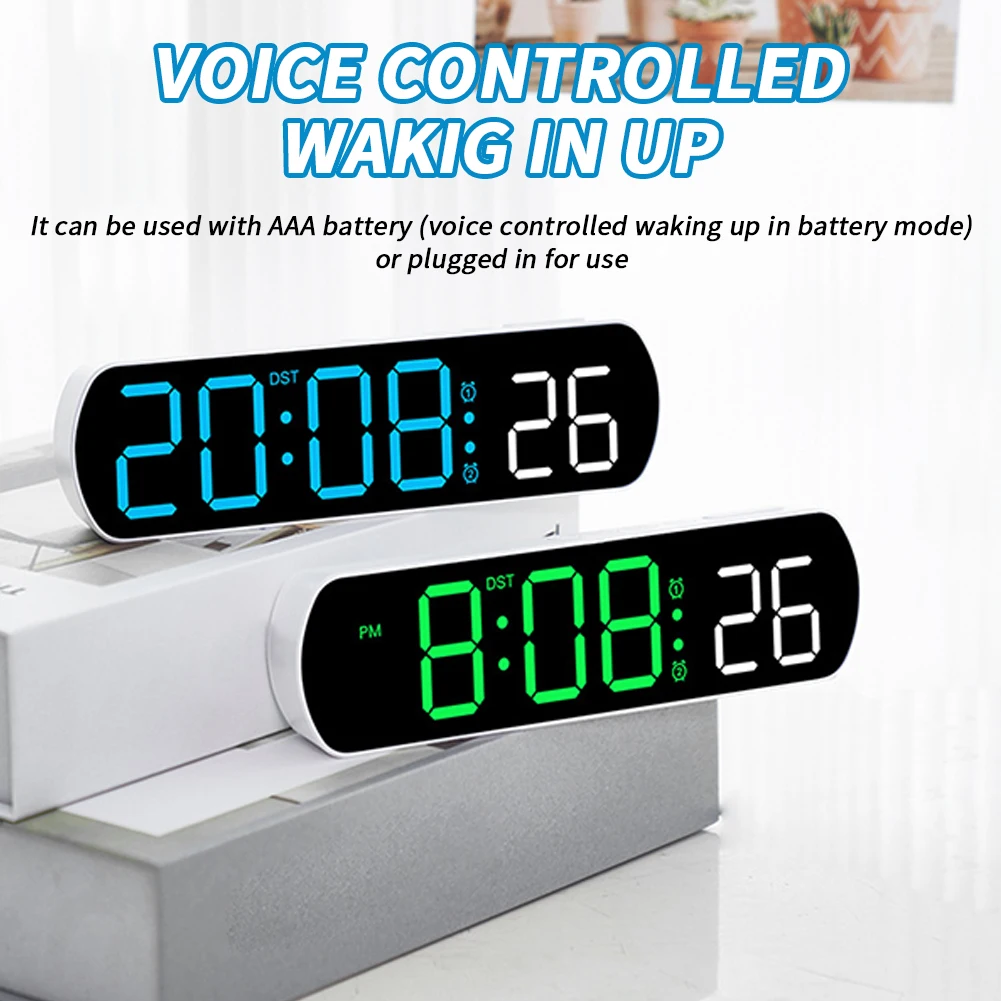 Digital-Alarm-Clock-For-Bedroom-Large-Big-Numbers-Display-Desk-Clock ...