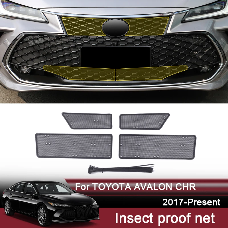 Car-Insect-Proof-Net-For-Toyota-CHR-Avalon-2017-2025-Water-Tank-Cover-Racing-Grid-Protective.jpg