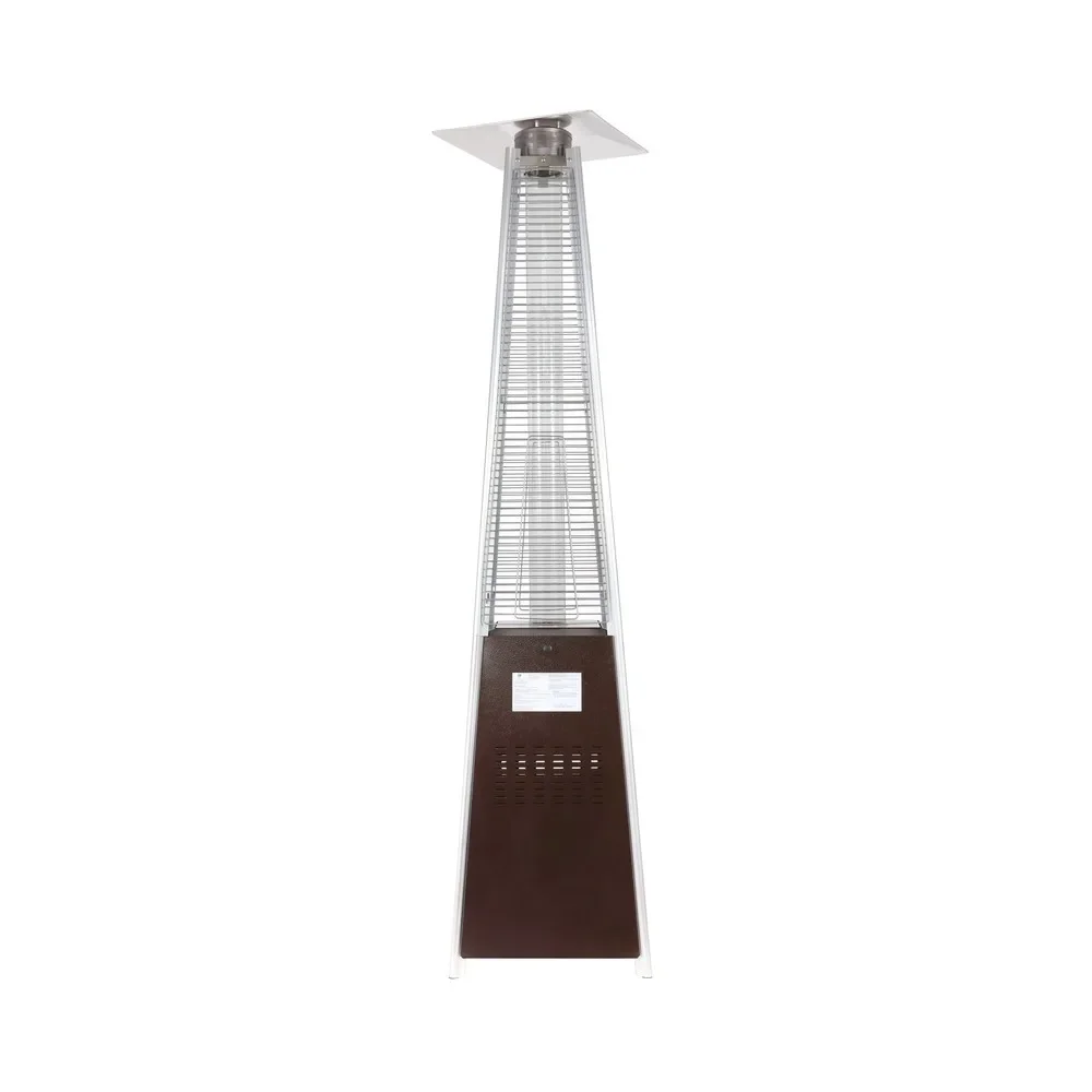 Black Propane Iron Tower Type Flame Pyramid Patio Heater(13KW ...