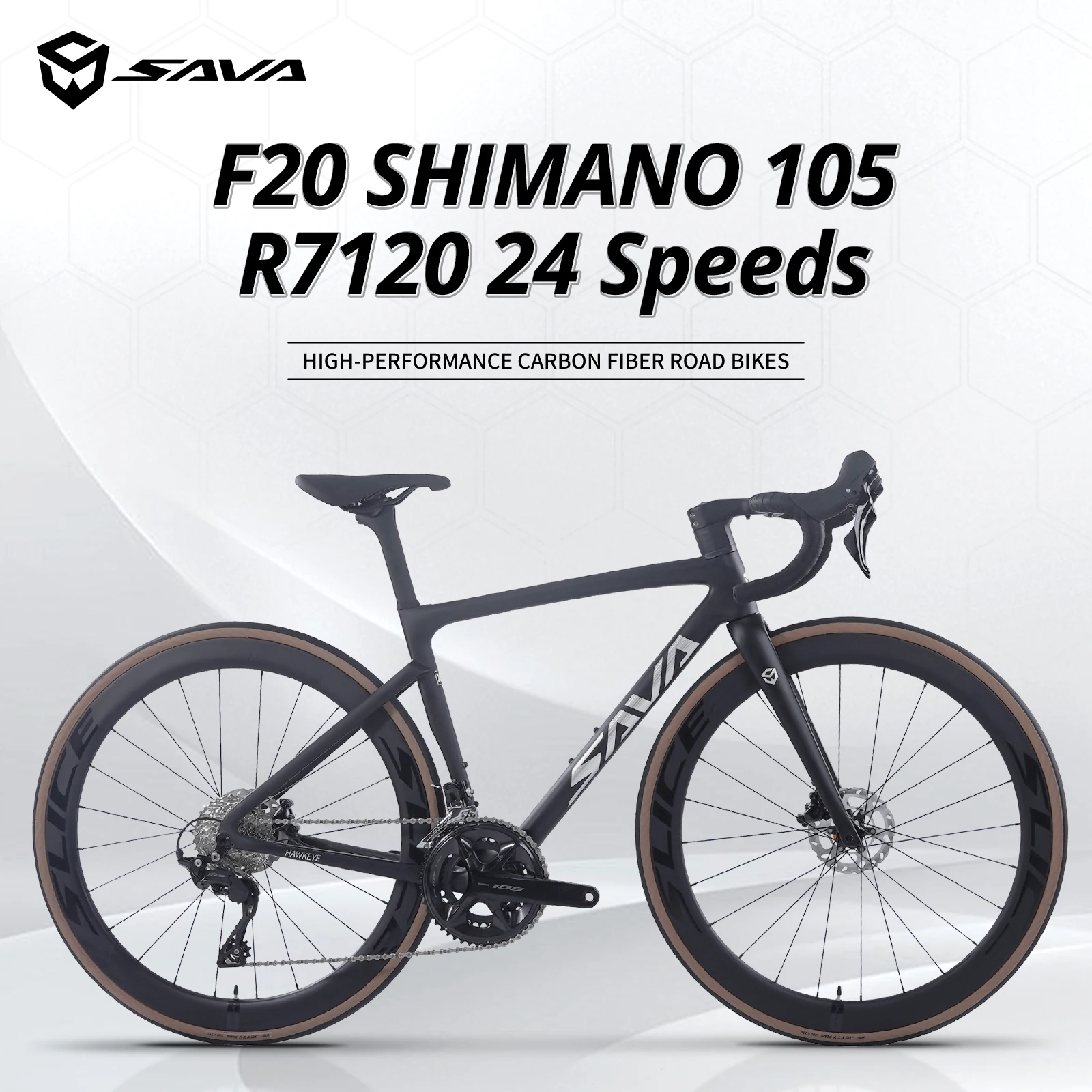 SAVA-F20-Road-Bike-Carbon-Racing-Bike-Complete-Bicycle-Carbon-Bike-with ...