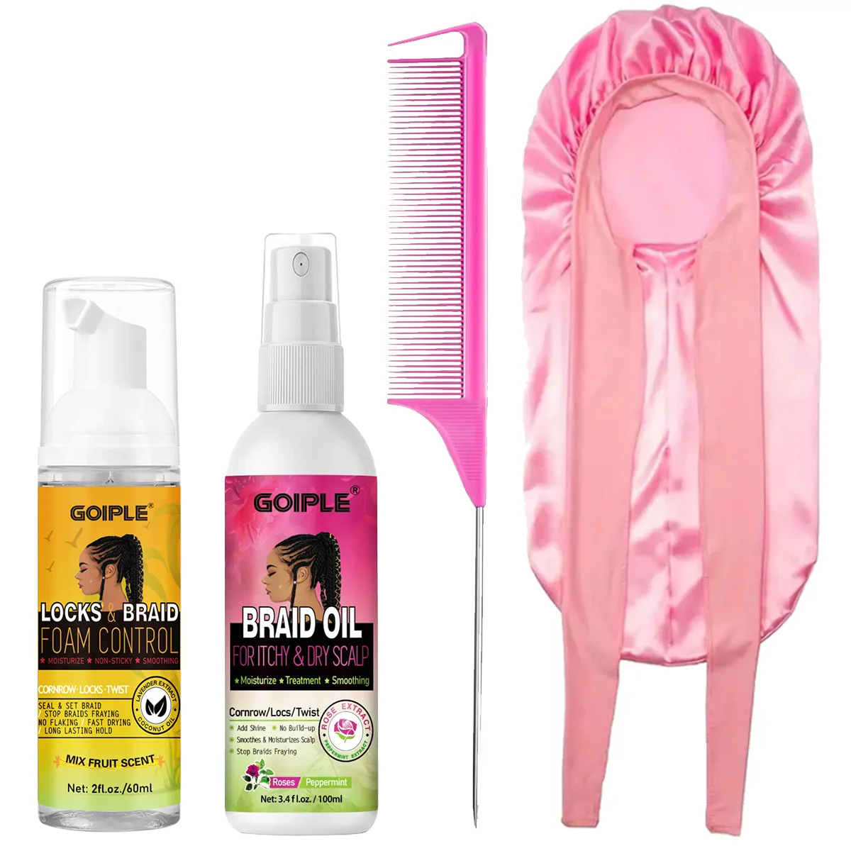 Braid Foam Mousse for Various Braids,Moisturizing & Nourishing Braided ...