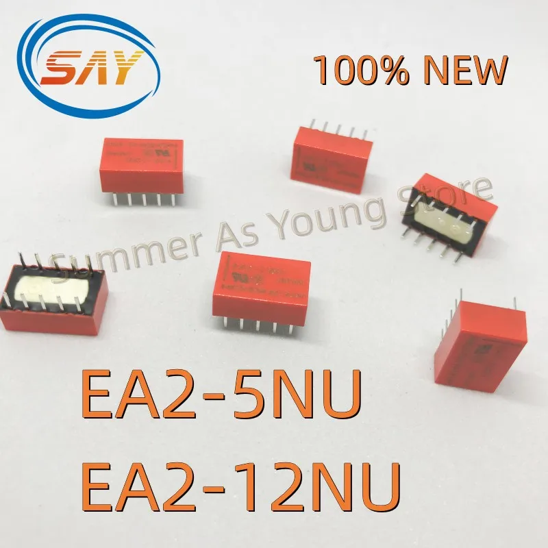 10pcs 100 New Origina Relay Ea2 5nu 5vdc Ea2 12nu 12vdc Ea2 24nu 24vdc