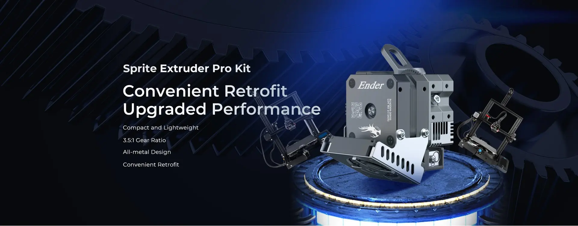 Sprite Extruder Pro Tous les touristes en métal 3.5:1 Conception d ...