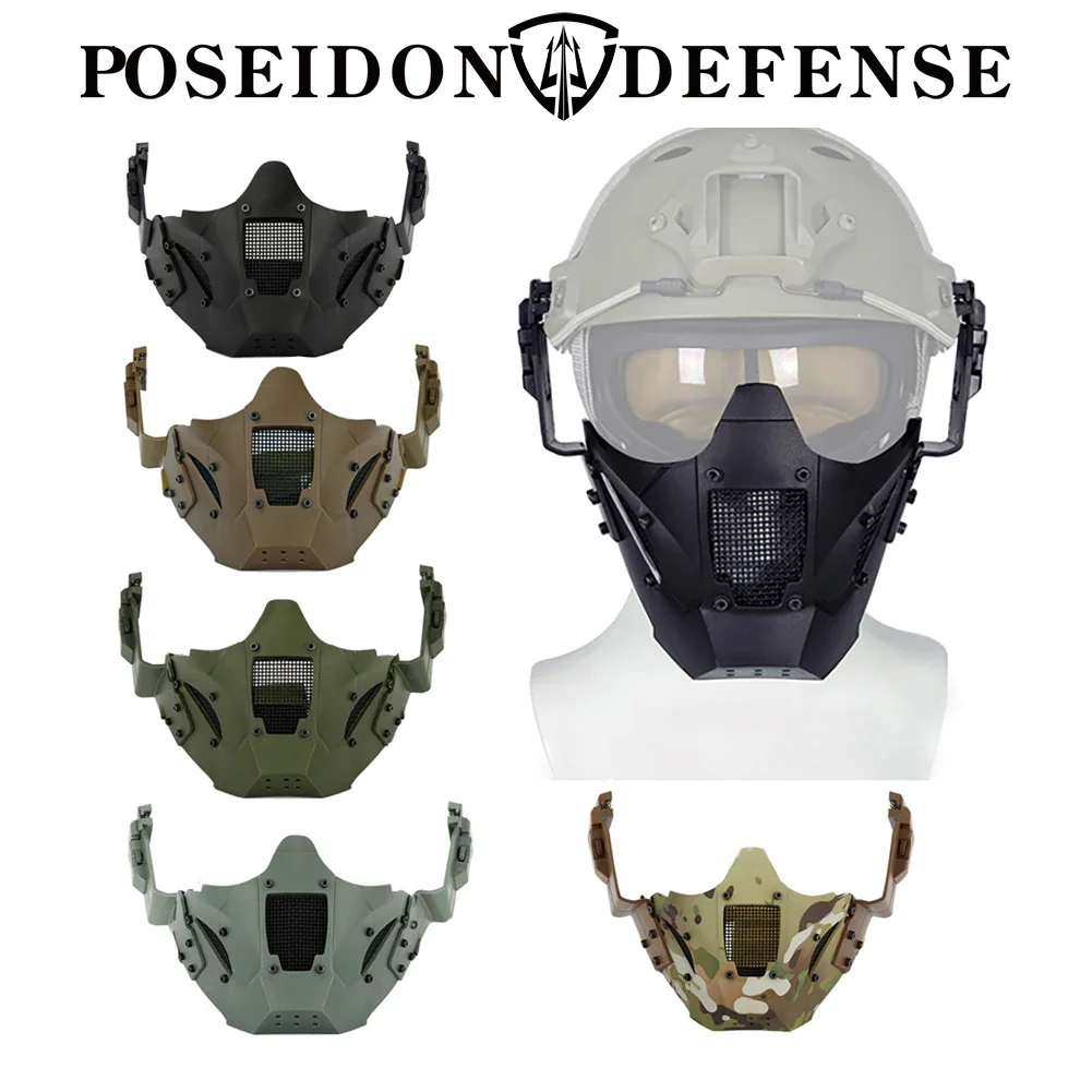 POSEIDON-DEFENSE-Tactical-Accessories-Gear-IRON-WARRIOR-MASK-HALF-FACE ...