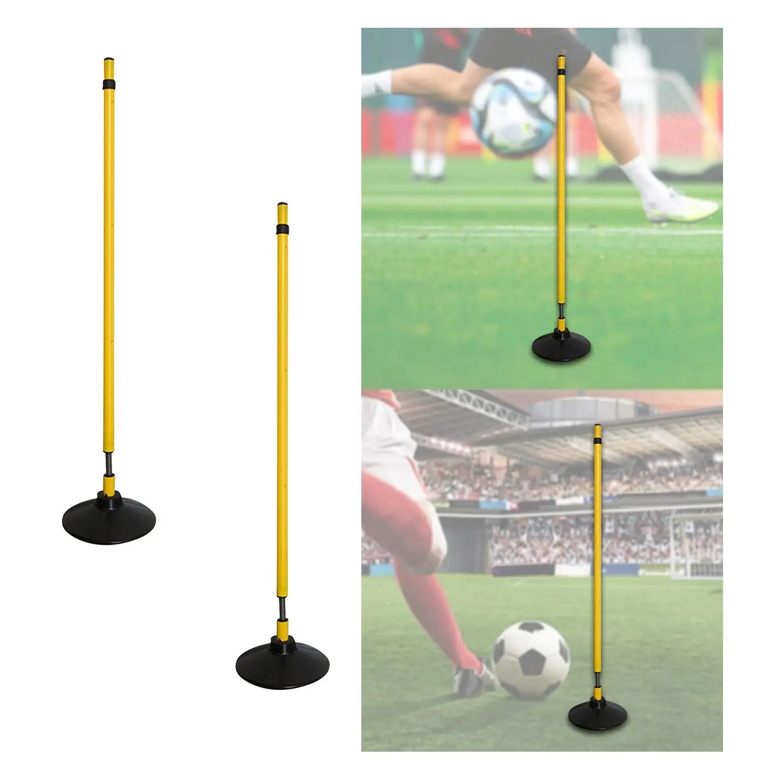 Soccer Agility Pole Multifunctional Speed Training Equipment for ...