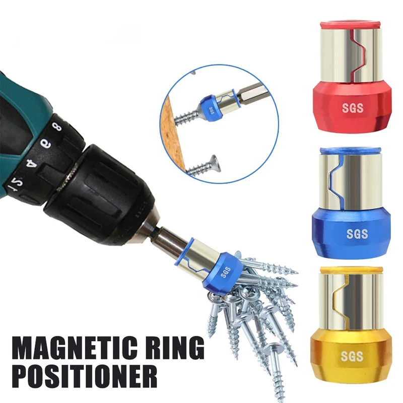 Magnetic-Bit-Holder-Alloy-Electromagnetic-Ring-Screwdriver-Bit-Anti ...