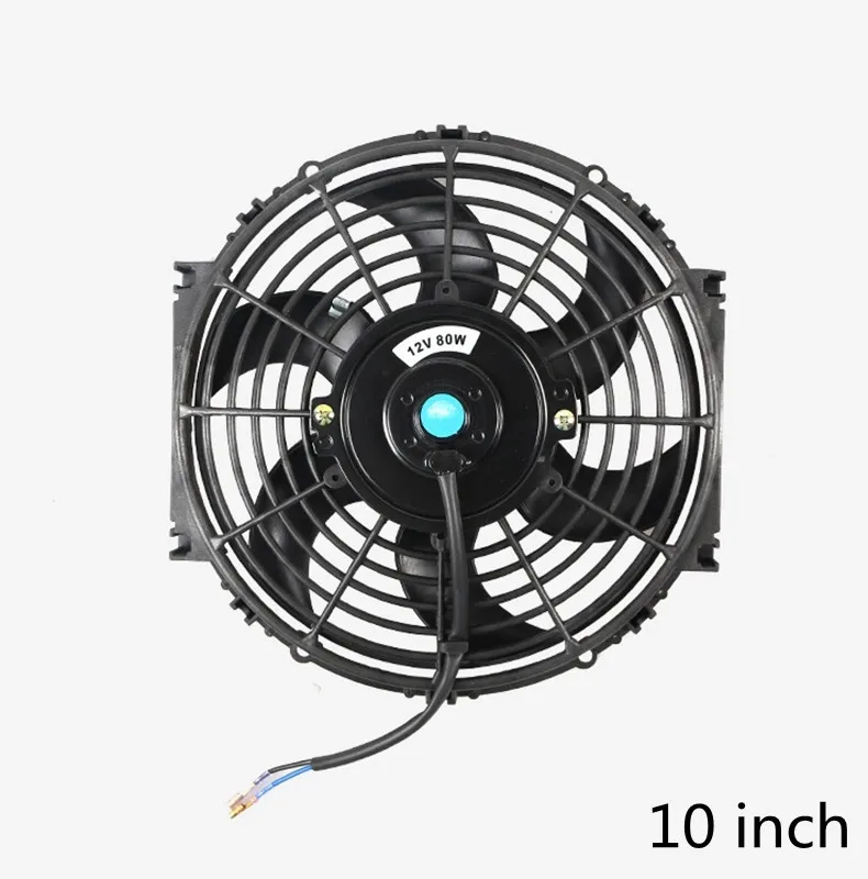 10" 80w High Power Electric Car Engine Radiator Cooling Fan 12v - Fans ...