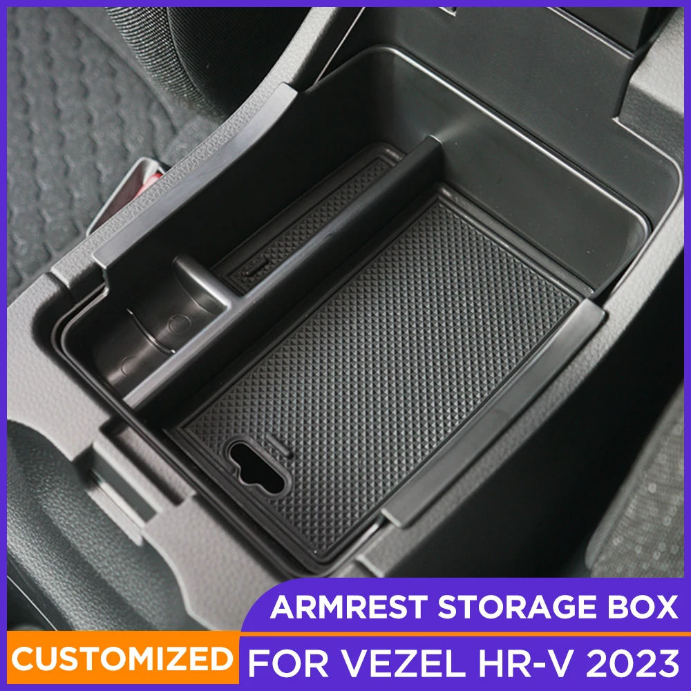 Armrest-Storage-Box-For-Honda-VEZEL-HRV-2022-2023-Car-Center-Console ...