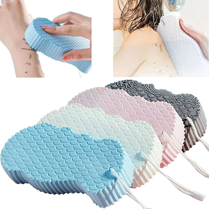 Soft-Exfoliating-Shower-Sponge-Shower-Brush-Body-Skin-Remover ...