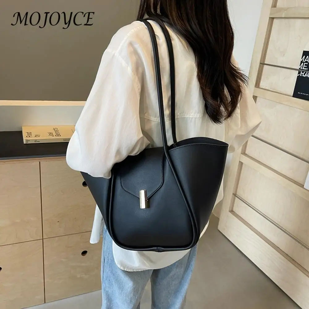 Women-Fashion-Shoulder-Bag-Large-Capacity-Simple-Tote-Handbag ...