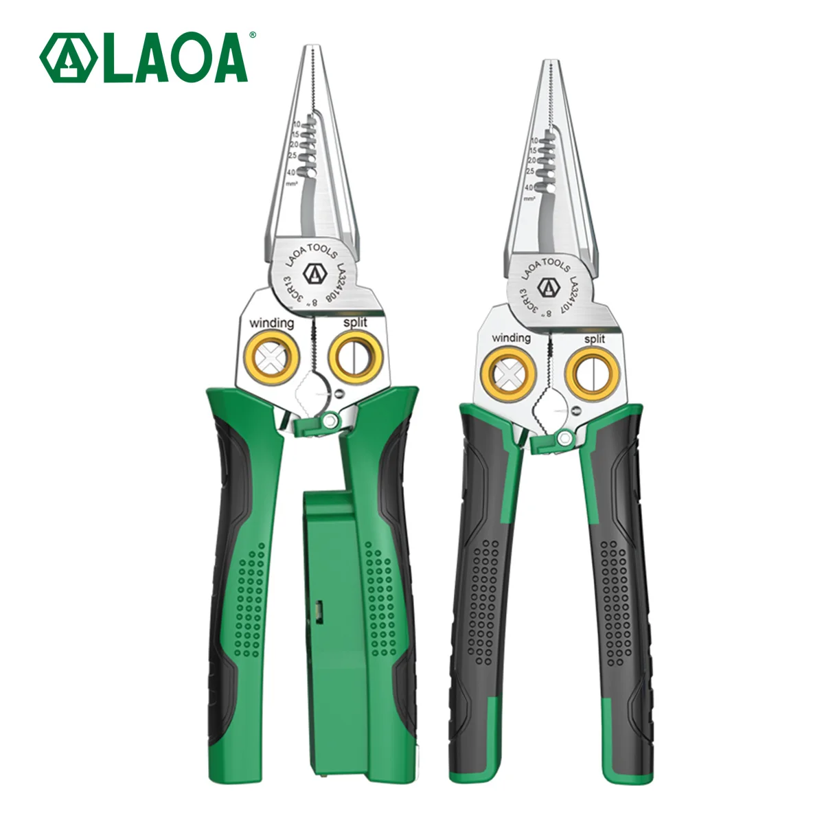 LAOA-8-In-1-Stainless-Steel-Multifunctional-Wire-Stripping-Pliers-for-Wire-Winding-Electrical ...
