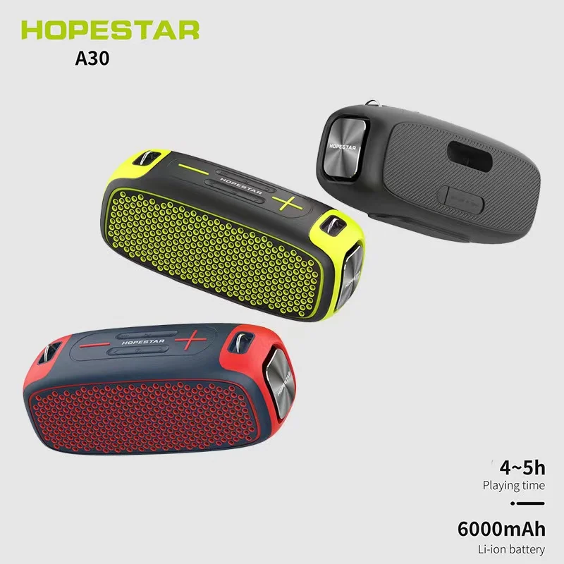 HOPESTAR 고출력 휴대용 블루투스 스피커, 55W, 슈퍼 베이스 컬럼, 컴퓨터 스피커, 서브우퍼, 뮤직 센터, caixa ...