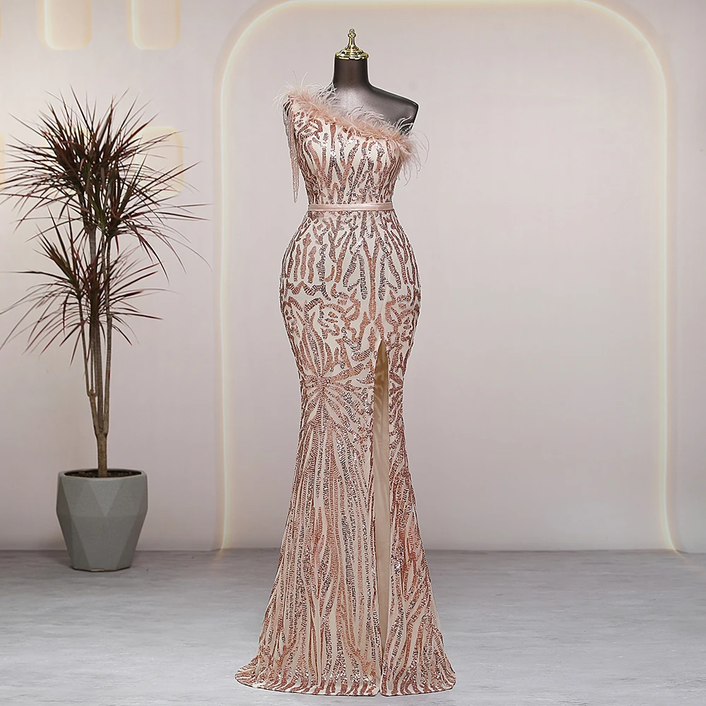 Sexy-gold-candy-color-Evening-dress-prom-dress-luxury-evening-dresses ...