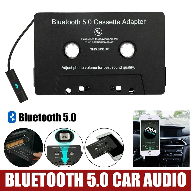 Bluetooth-5-0-Car-Audio-Stereo-Cassette-Vehicle-Bluetooth-Tape-Cassette ...