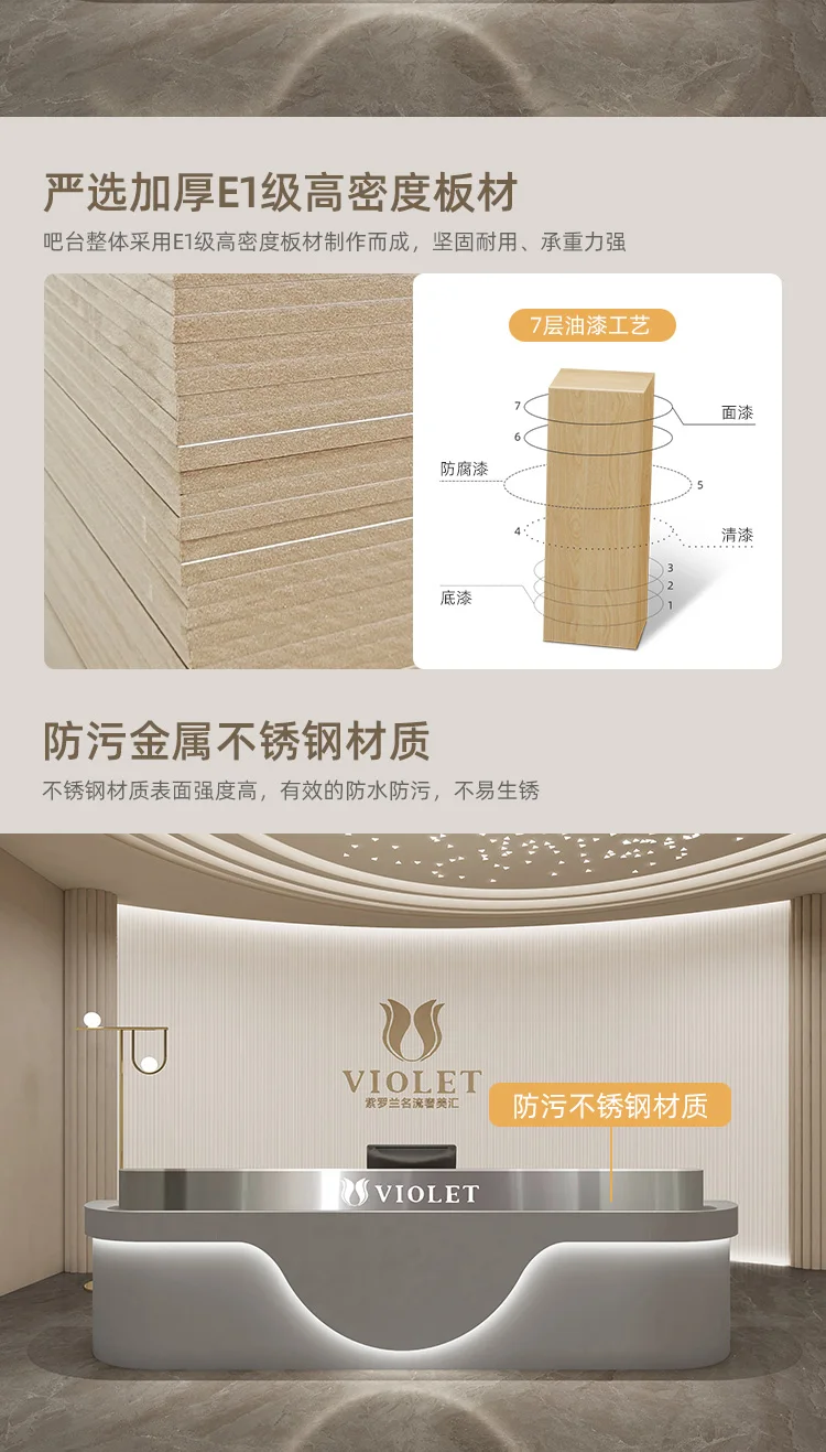 Cashier Podium Reception Desks Church Pulpit Hospital Hospital Office ...