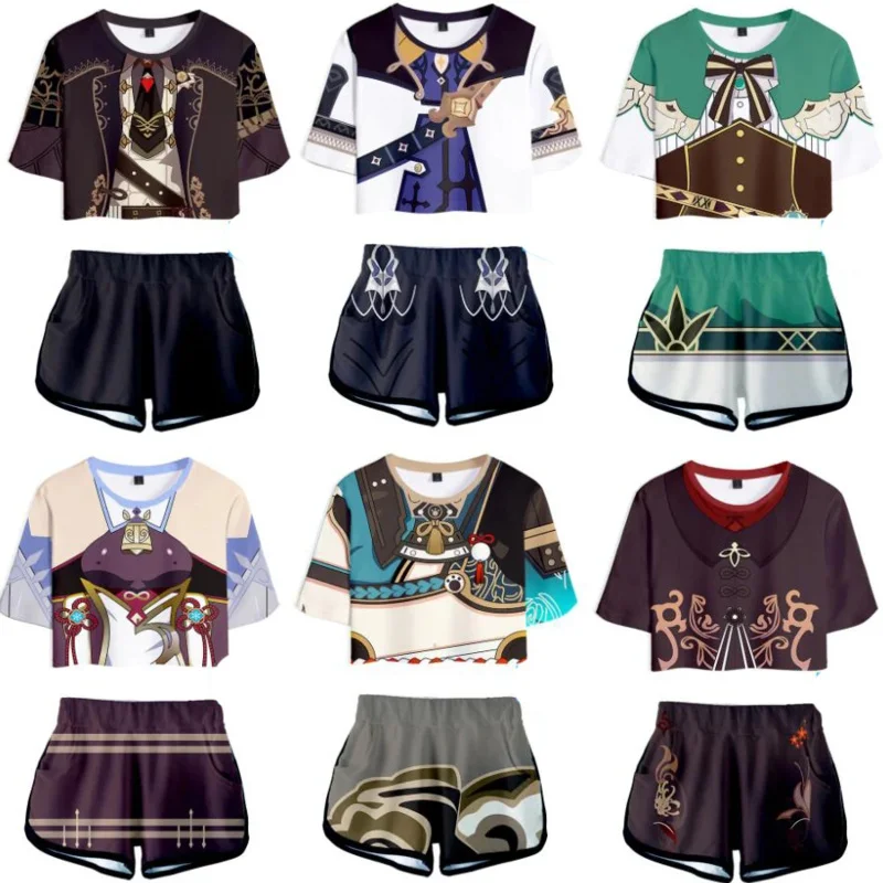 Genshin-Impact-Cosplay-Costume-Hutao-Amber-Diluc-Kaeya-Alberch-Albedo ...