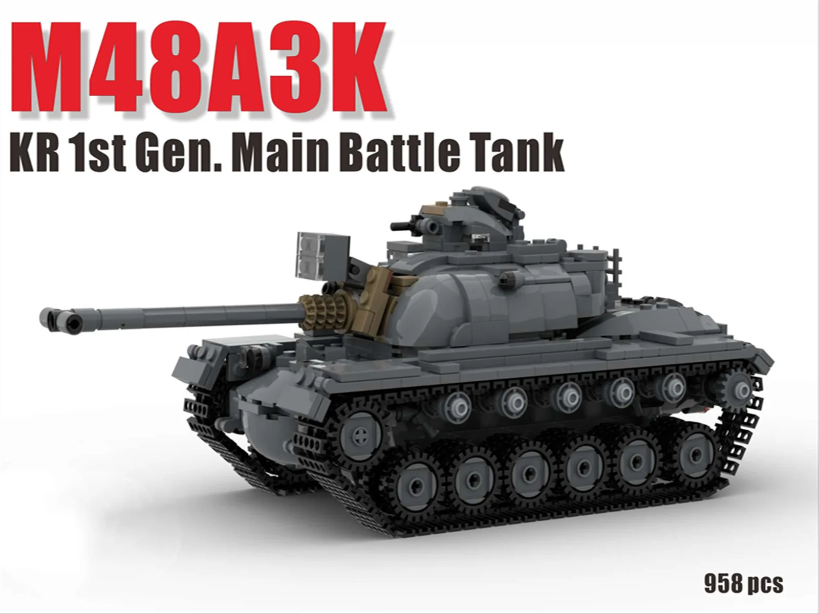 Building-Blocks-Cold-War-Period-Korean-War-M48A3K-Armored-Car-Main-Battle-Tank-Soldier-Figure ...