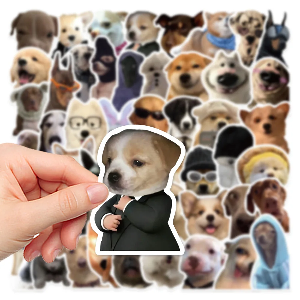 Pegatinas-de-perro-MEME-Para-maleta-calcoman-as-divertidas-cl-sicas-de ...