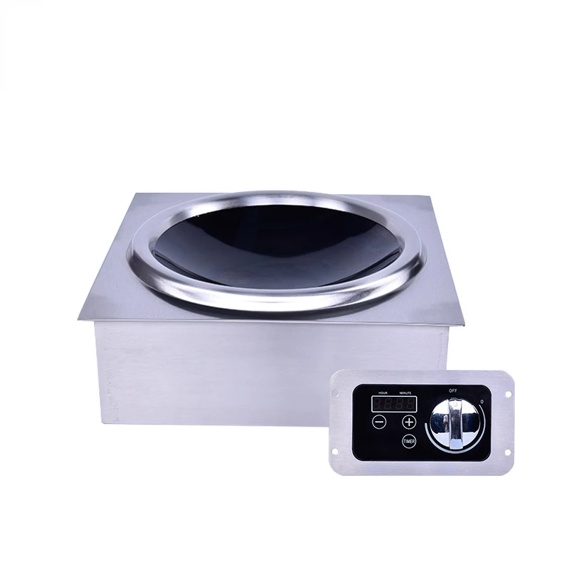 Catering-built-in-electromagnetic-induction-stove-concave-electric ...