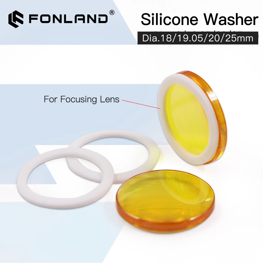 Fonland-Focus-Lenses-Silicone-Washer-Dia-18-19-05-20-25mm-Material ...