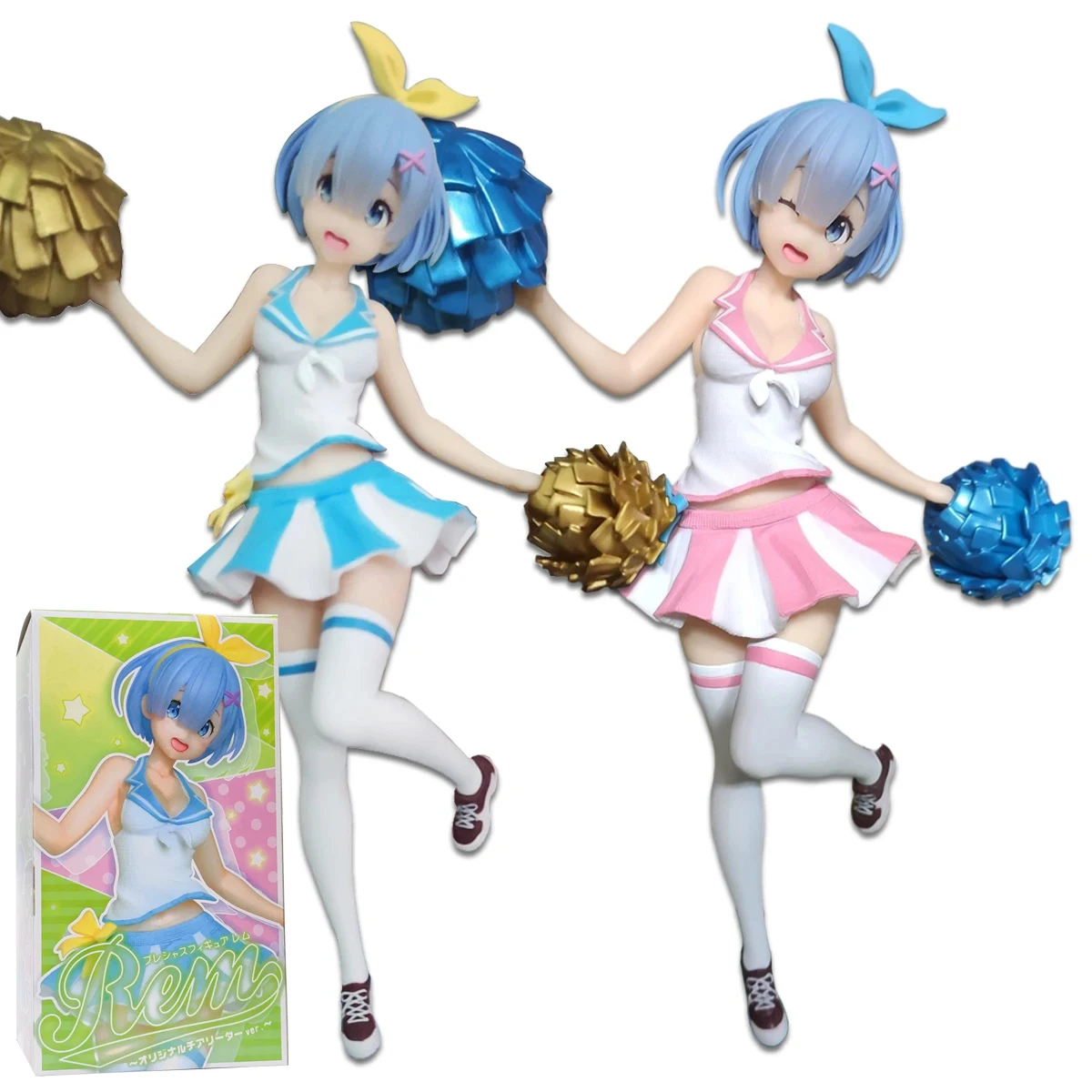 23CM Rem Figure Ram Cheerleading Swimsuit Re:Life In A Different World ...