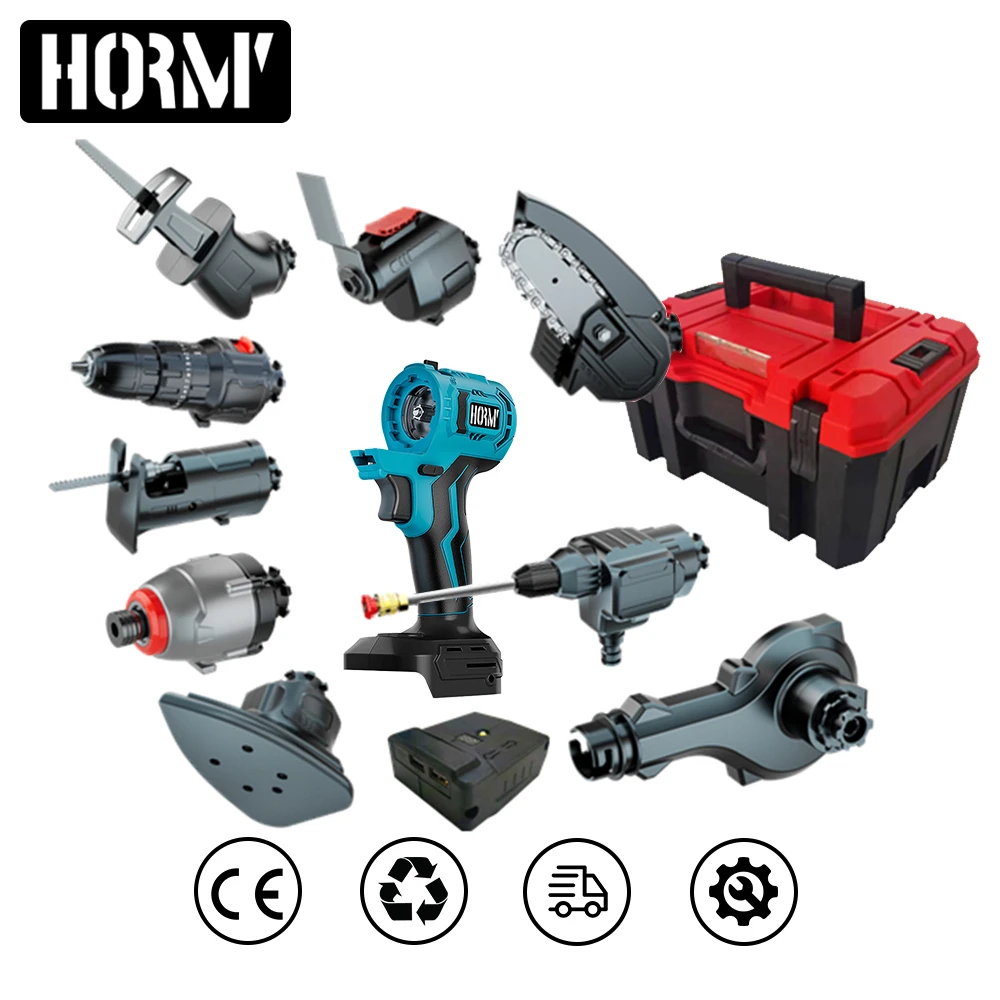 Brushless Multifunctional Tool Set Electric Screwdriver Electric Saw ...