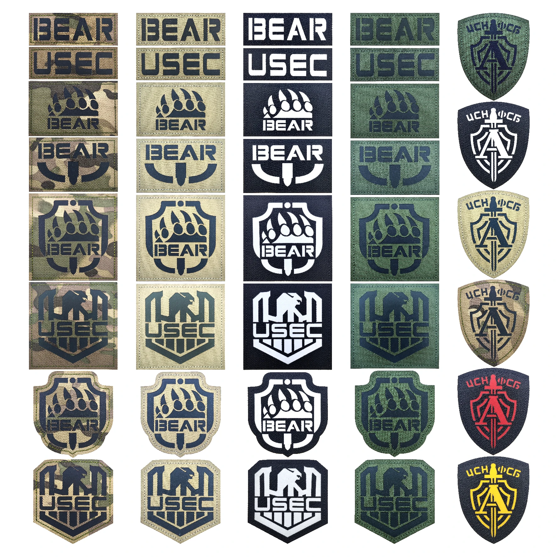Rusia, Escape de Tarkov, utec BEAR Tactical Vest Embroidered Reflective ...