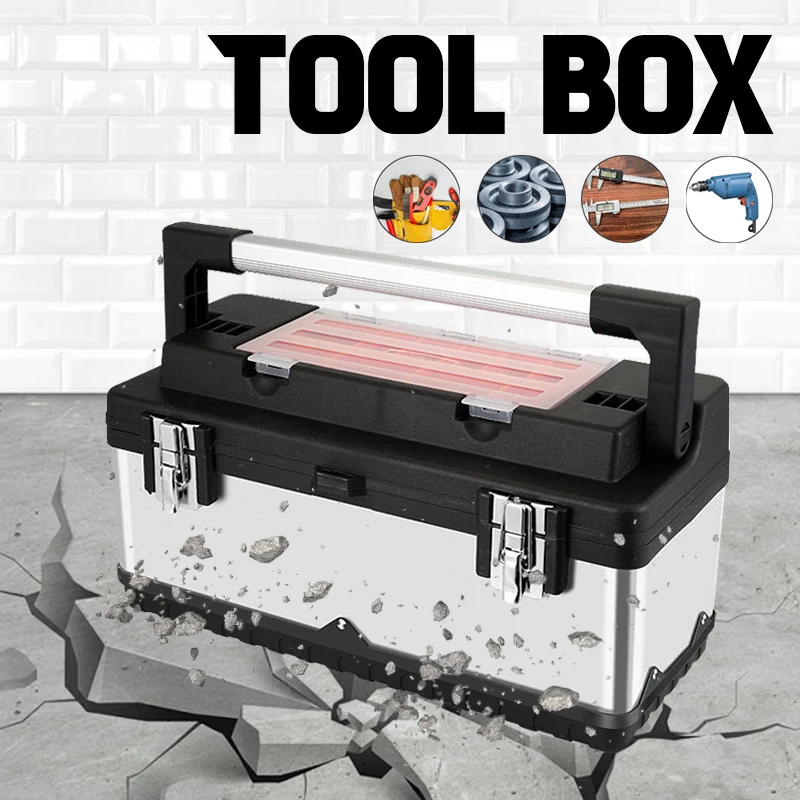 A-o-inoxid-vel-port-til-Hardware-Tool-Box-Double-Layer-Toolbox-Grande ...