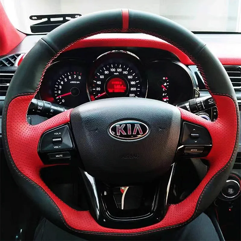 Handmade-Textile-Non-slip-Super-fine-Sports-style-Car-Steering-Wheel ...