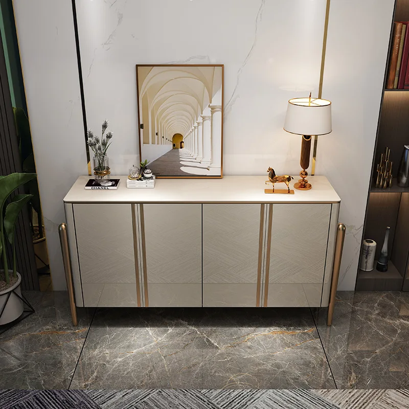 Modern Restaurant Stainless Steel Buffet Cabinet Sideboard Kitchen ...