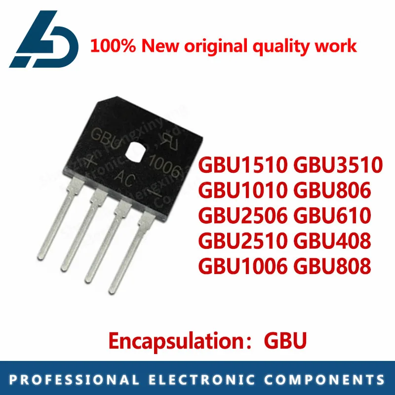 5PCS-package-GBU-10A-25A-35A-50A-bridge-rectifier-GBU1510-GBU3510 ...