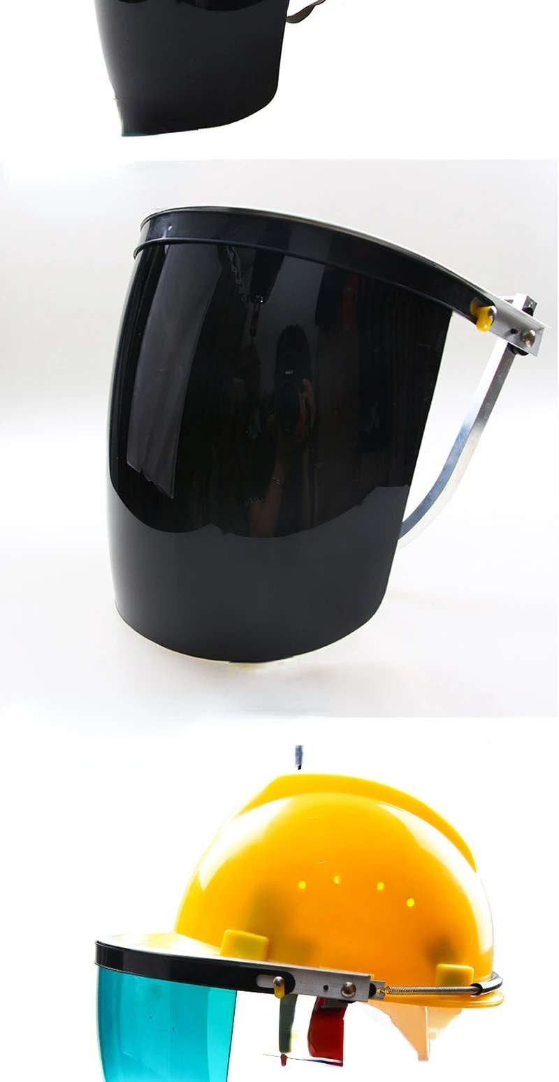 Splash Safety Helmet With Shield