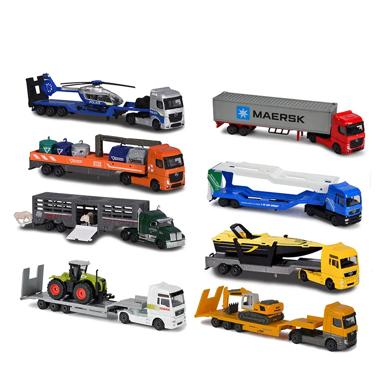 Majorette-BENZ-ACTROS-MAN-Transporter-Cars-Cole-o-Modelo-Die-Cast-Ve ...