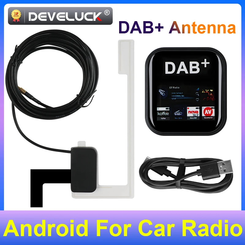 Universal-DAB-Antenna-Adapter-Car-Radio-GPS-Stereo-Receiver-Player-Head ...