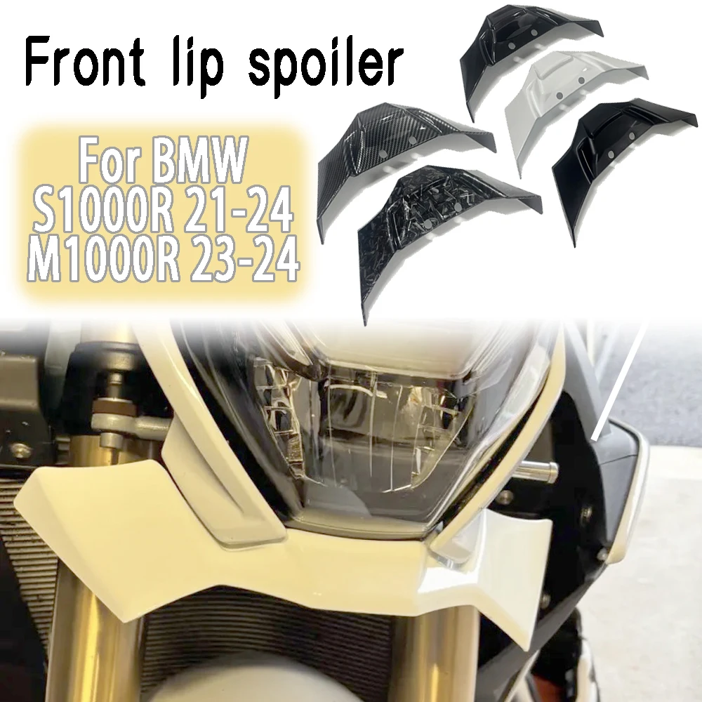For BMW S1000R 2021 2022 2023 2024 M1000R 2023-2024 Front lip spoiler ...