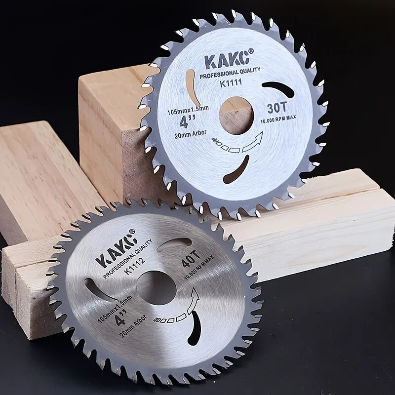 4-105mm-Circular-Saw-Blade-30T-40T-Carbide-Tipped-Wood-Cutting-Disc ...