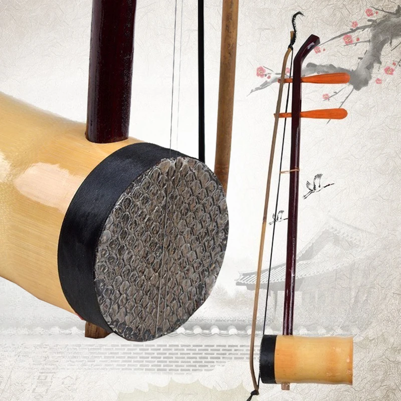 Chinese 2-strings Erhu Traditional Professional Performance Urheen ...