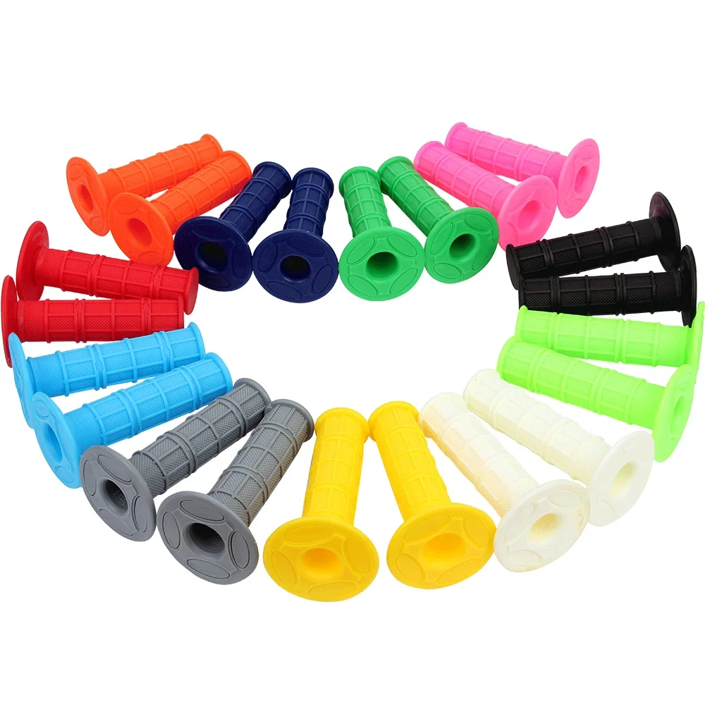 1-Pair-Motorcycle-Handlebars-Anti-Skid-Throttle-Cover-Grip-Handle ...