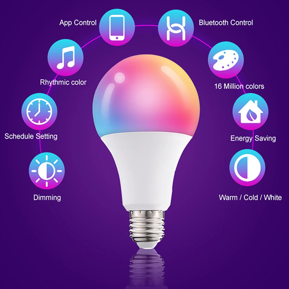 L-mpada-LED-Smart-Bulb-Bluetooth-16-Milh-es-de-Cores-2700K-6500K-Brilho ...
